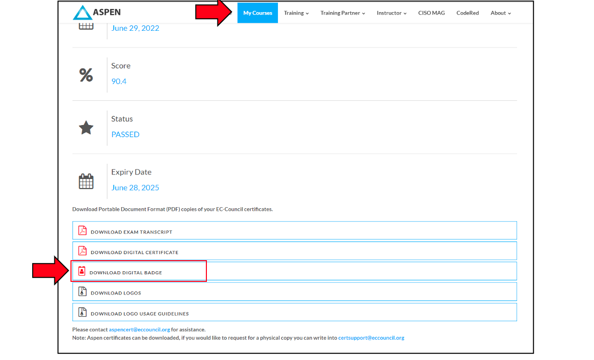 It is Time to Share your EC Council Certification Badge! - Intellectual ...